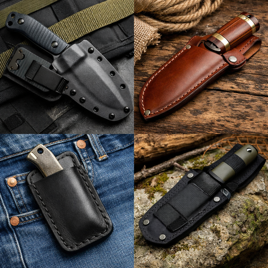 Fixed Blade Knife Sheath Types: How to Choose the Right Sheath for ...